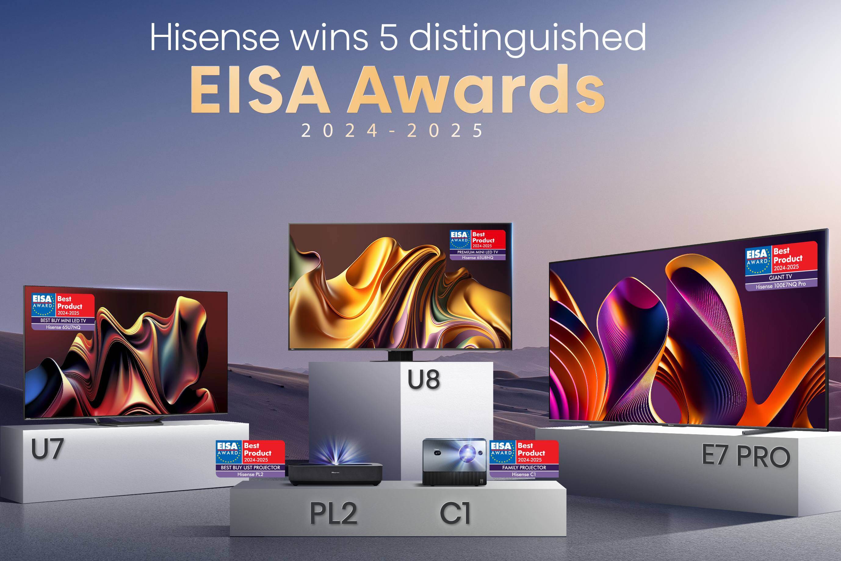 Hisense Gorenje Austria | EISA Awards 2024-2025